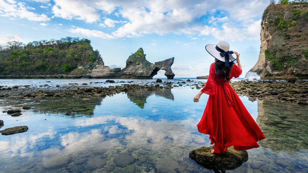 Beautiful Girl In Island - Prime Slider